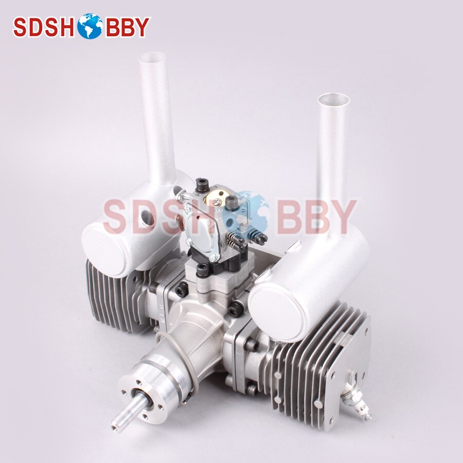 MLD70 70CC Twin Cylinder Gas Engine updated version with new CDI and ...