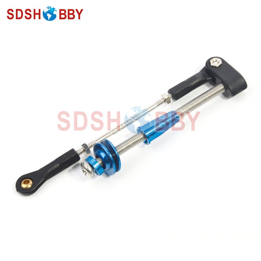6STARHOBBY Aluminum Control Horn Assembly D4.5xH78xL105mm for 100CC RC ...
