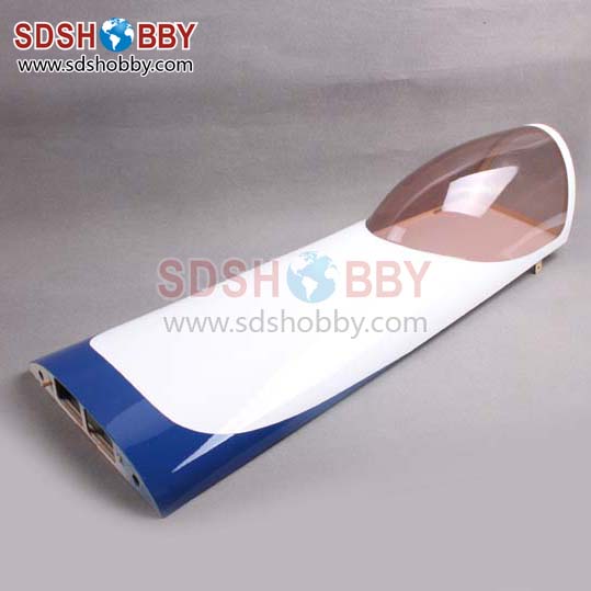 Canopy for 32% Extra330sc 50cc RC Gasoline Airplane (Blue & White) for ...
