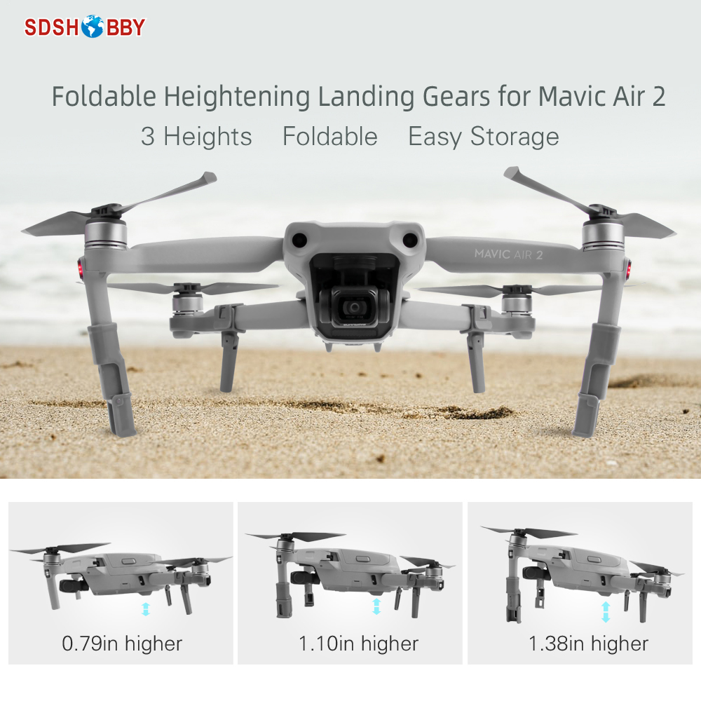 Sunnylife Heightening Landing Gears Foldable Support Leg Protector ...