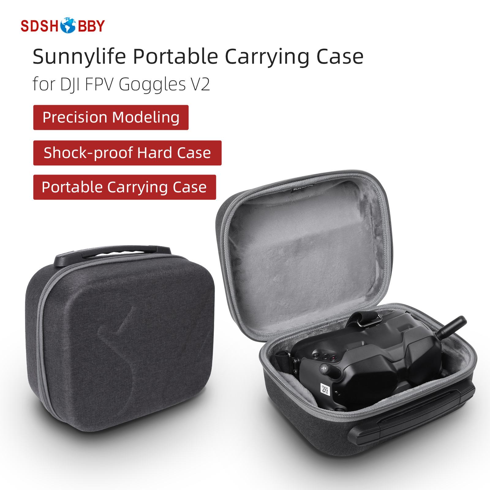 Sunnylife Carrying Case Accessories for DJI FPV Goggles V2 Mini Handbag ...
