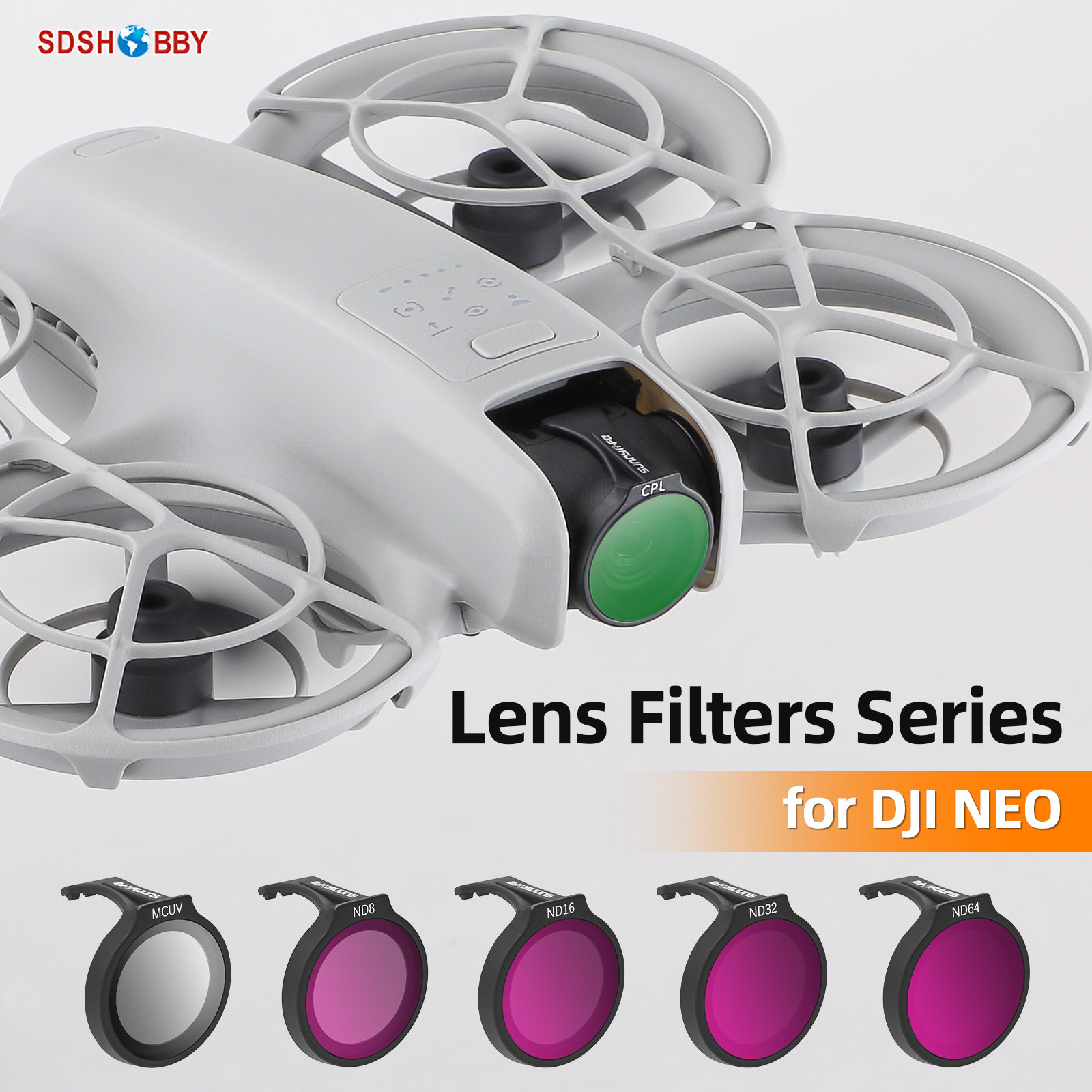 Sunnylife Lens Filters MCUV Filters ND16 ND32 ND64 CPL Optical Filters ...