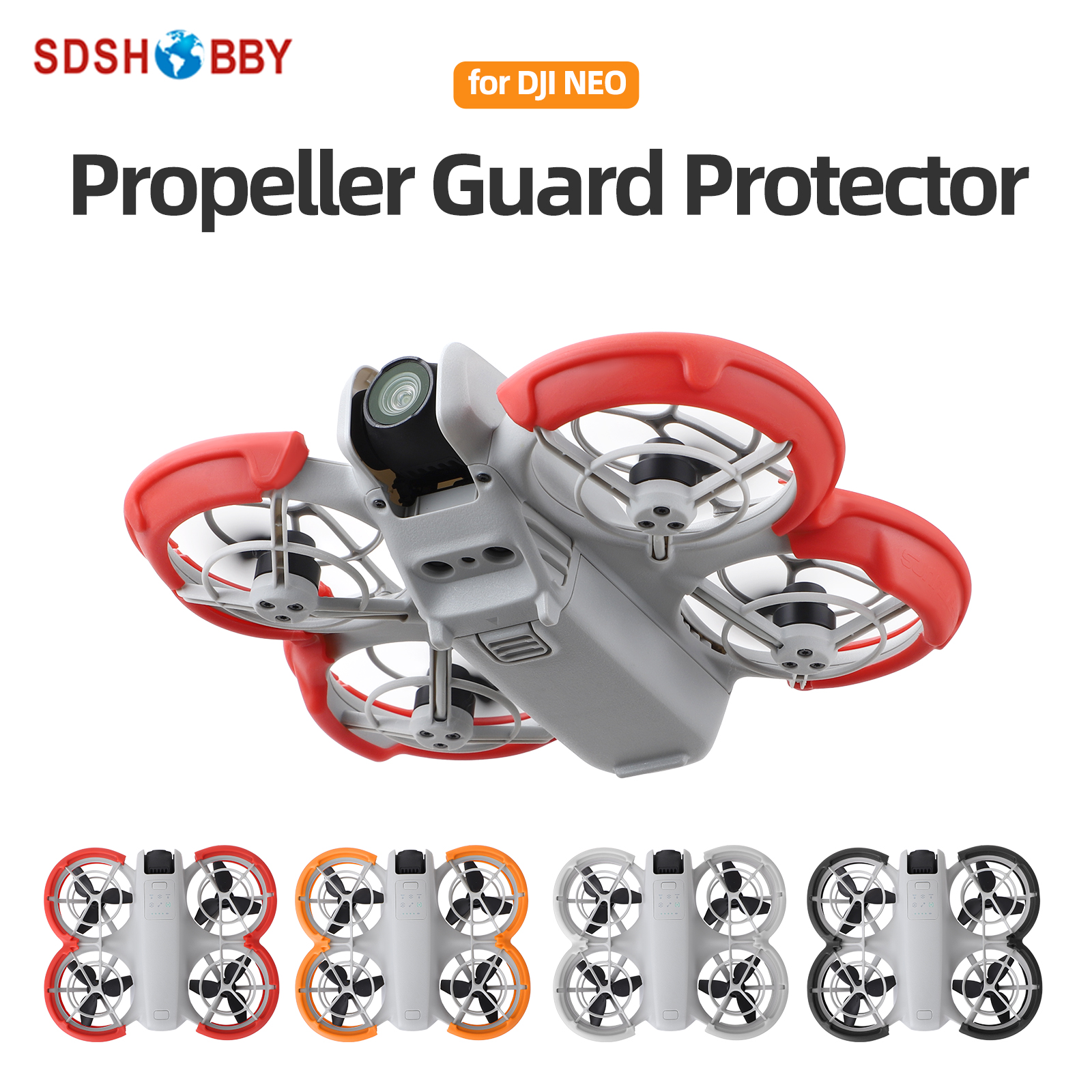 Sunnylife Colorful Propeller Guard Protector Prop Bumper Ring Anti ...